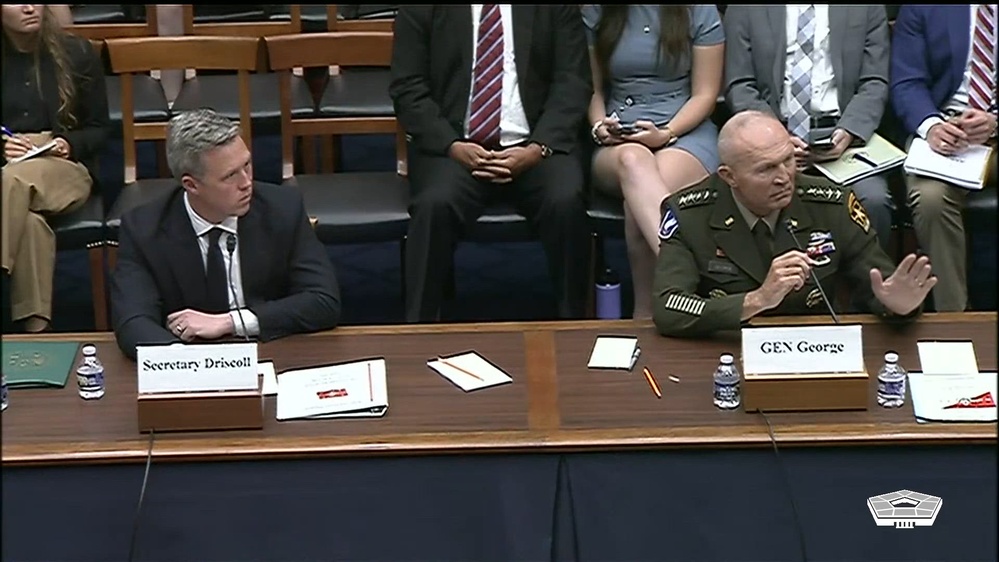 DVIDS - Video - Army Leaders Testify on Fiscal Year 2026 Posture Part 2