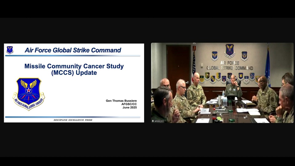 DVIDS - Video - Recording: AFGSC Missile Community Cancer Study Public ...