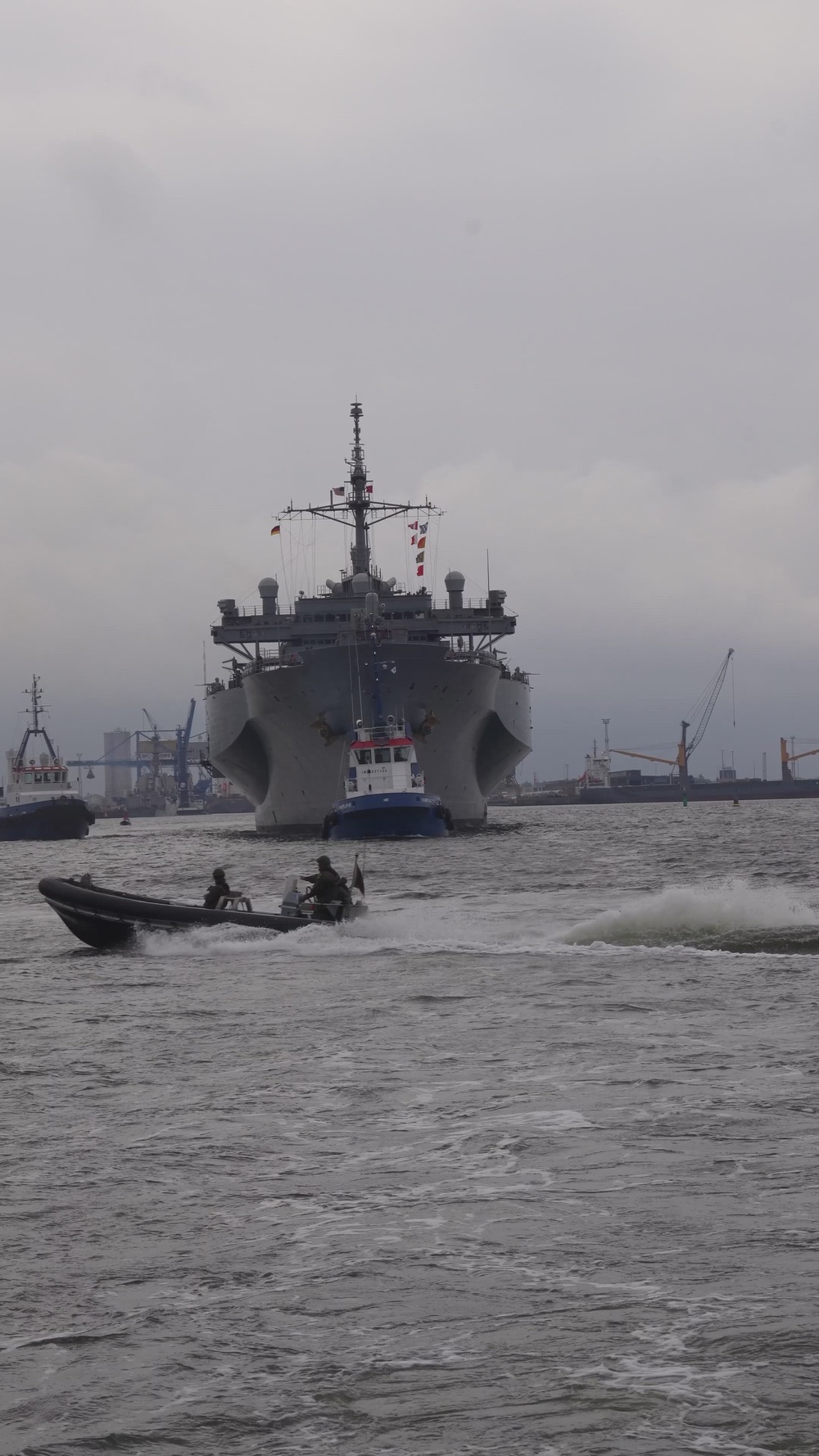 DVIDS - Video - BALTOPS 25 ships depart Rostock, Germany