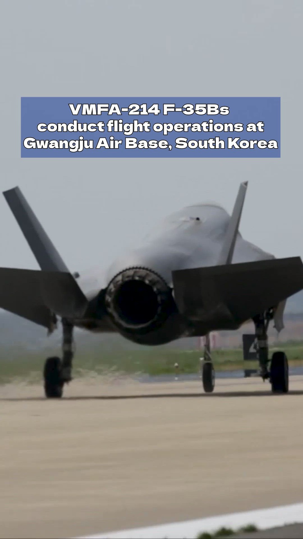 DVIDS - Video - VMFA-214 flight operations at Gwangju Air Base, South Korea