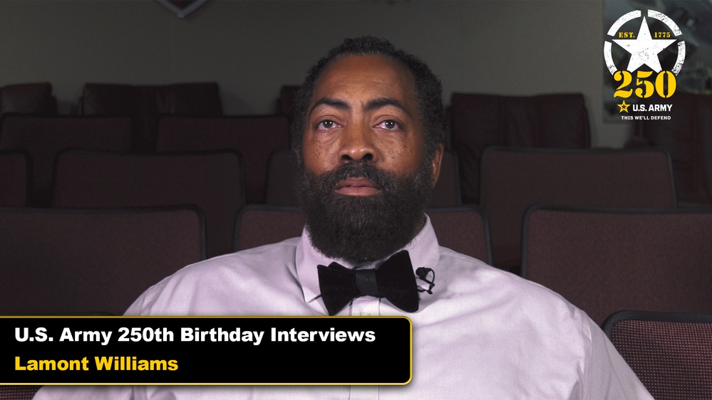 DVIDS - Video - U.S. Army 250th Birthday - Lamont Williams
