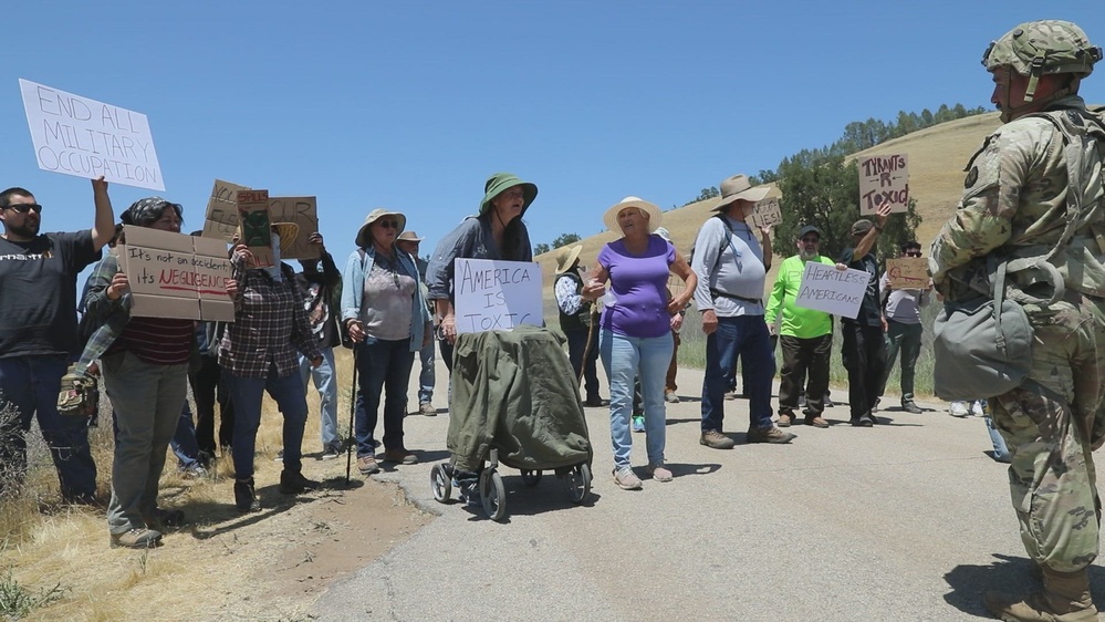 DVIDS - Video - 800th Military Police Company React to a Protest
