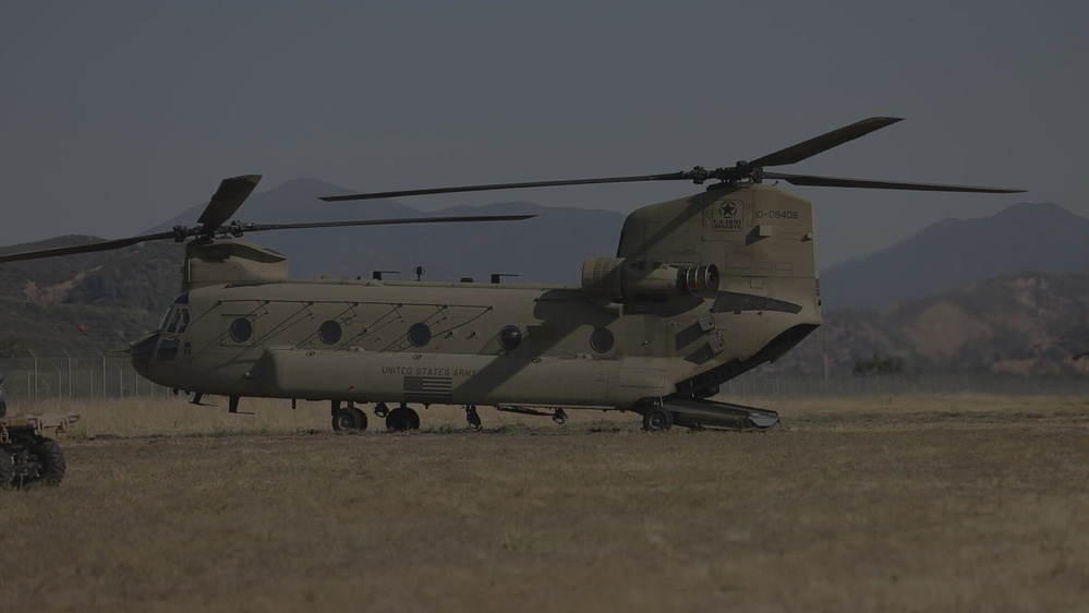 DVIDS - Video - Operation Mojave Falcon - Chinook Unit Transportation