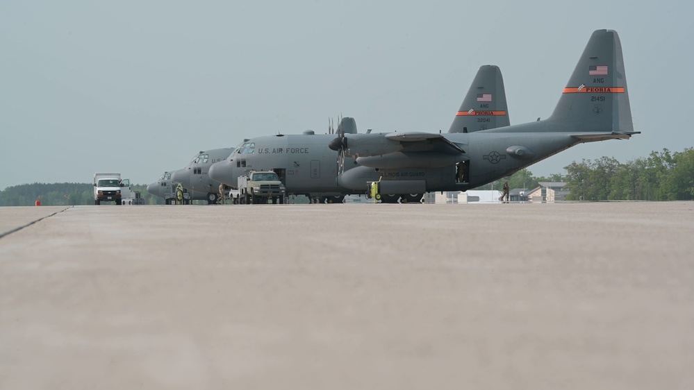 DVIDS - Video - B-Roll of the 156 CRG and the 182nd AW conducting ...
