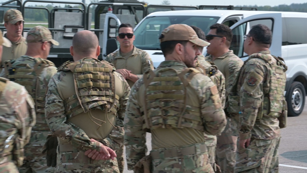 DVIDS - Video - B-Roll of the 156 CRG and the 182nd AW conduct high ...