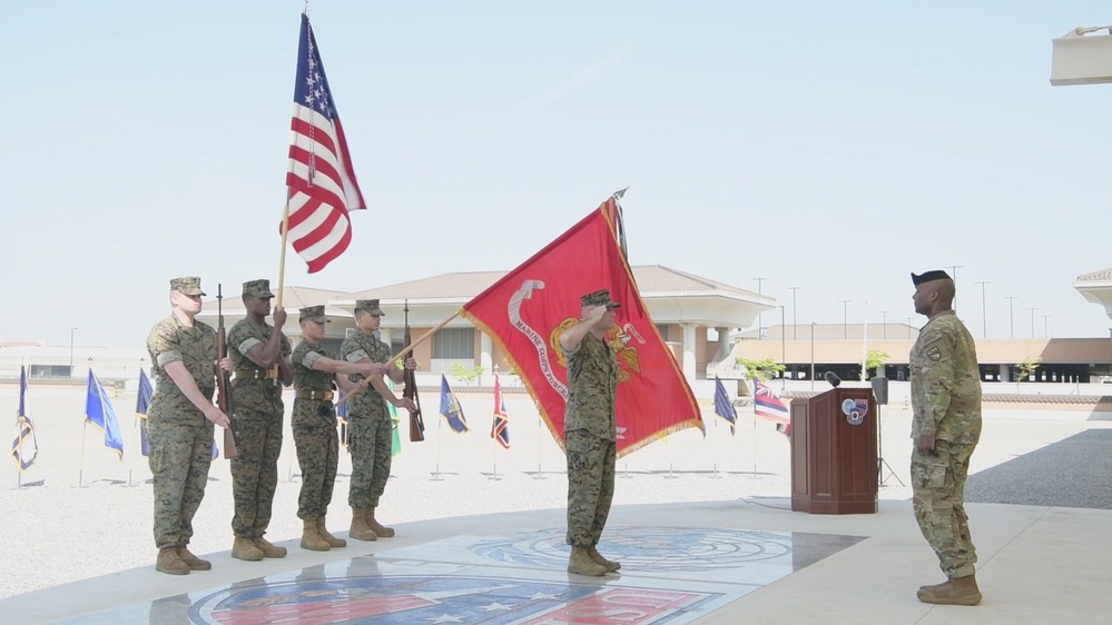 DVIDS - Video - MARFORK Change of Command Ceremony B-Roll and Interview