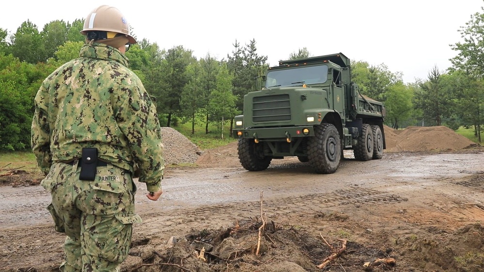 DVIDS - Video - Seabees Prep for Boat Ramp Installation During BALTOPS 25