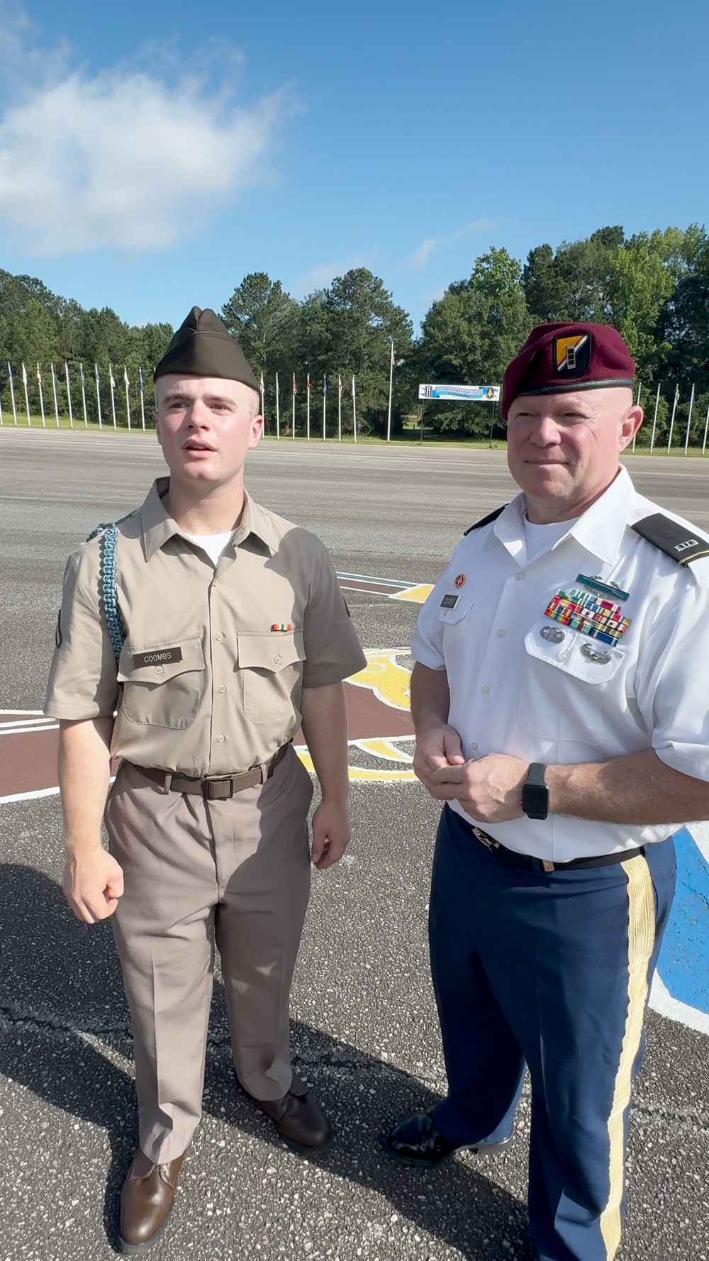 DVIDS - Video - Legacy of Military Service at Turning Blue Ceremony
