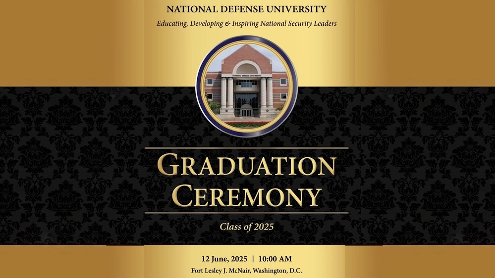 DVIDS - Video - National Defense University AY2024-2025 Graduation Ceremony