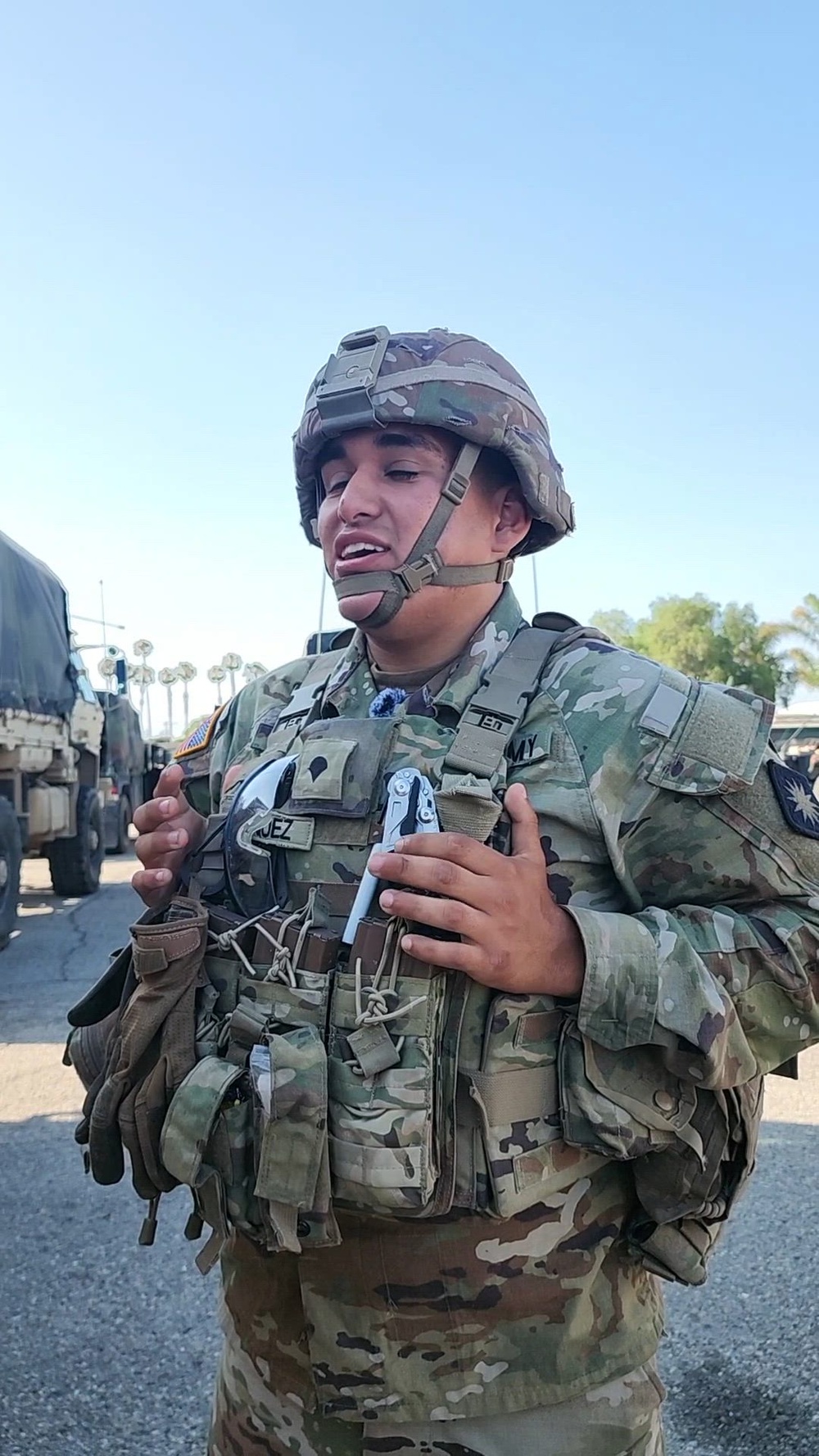 DVIDS - Video - California Guardsman reflects on support to federal ...