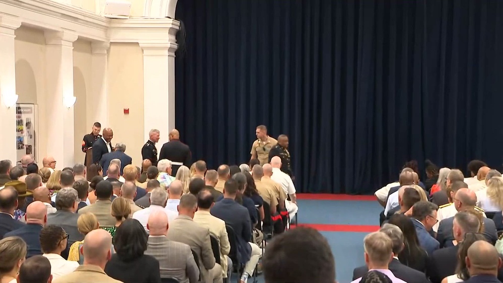 DVIDS - Video - Retirement Ceremony in honor of LtGen Dimitri Henry ...