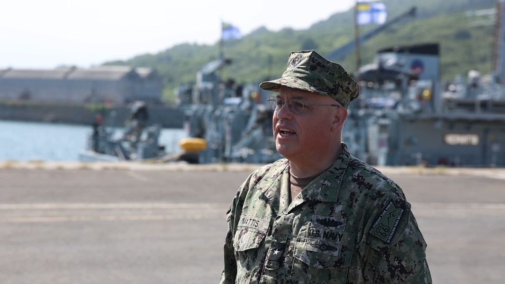 DVIDS - Video - Rear Adm. Michael Mattis Interview