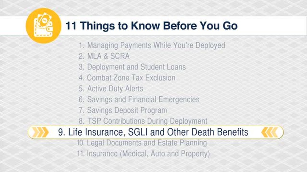 DVIDS - Video - Army Pre-Deployment 12 of 15-Life Insurance, SGLI and ...