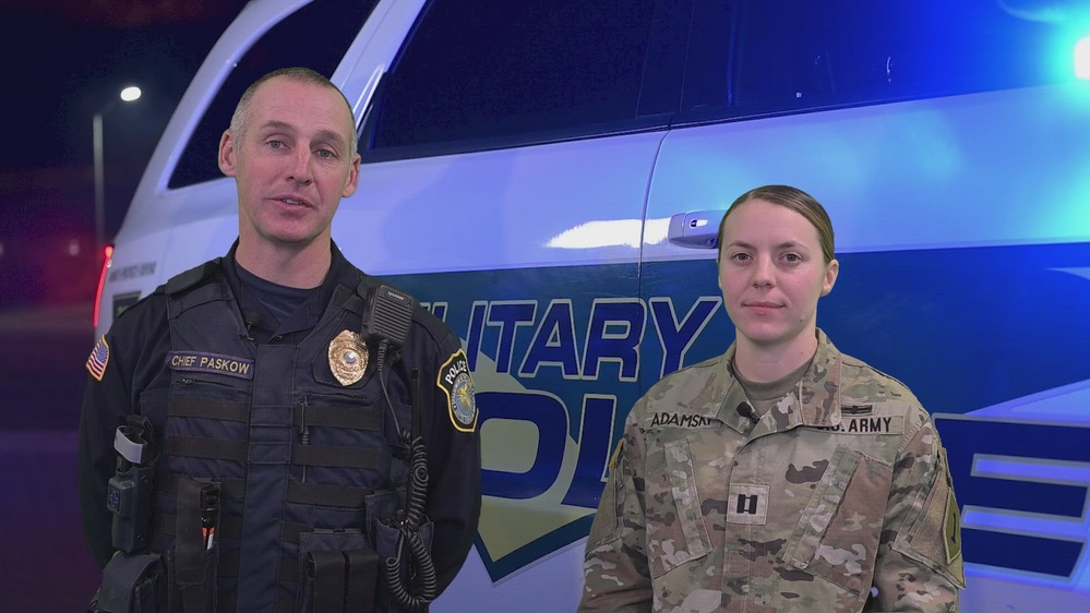 DVIDS - Video - Fort Riley Police Department 2025 Holiday DUI Message