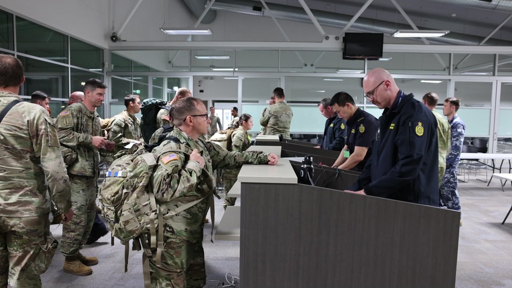 DVIDS - Video - In-processing for Talisman Sabre_B-roll