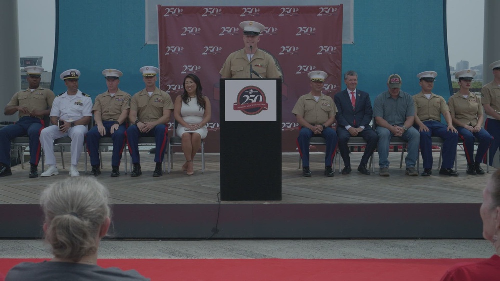 DVIDS - Video - Marine Week Chicago 2025: Commemoration Ceremony
