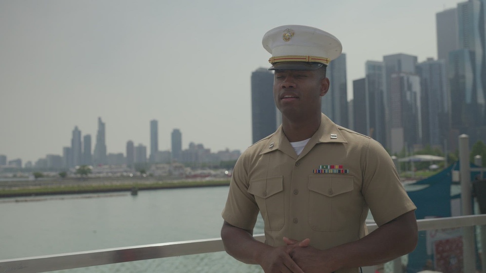 DVIDS - Video - Marine Week Chicago 2025: Capt. Ramarro Lamar Interview