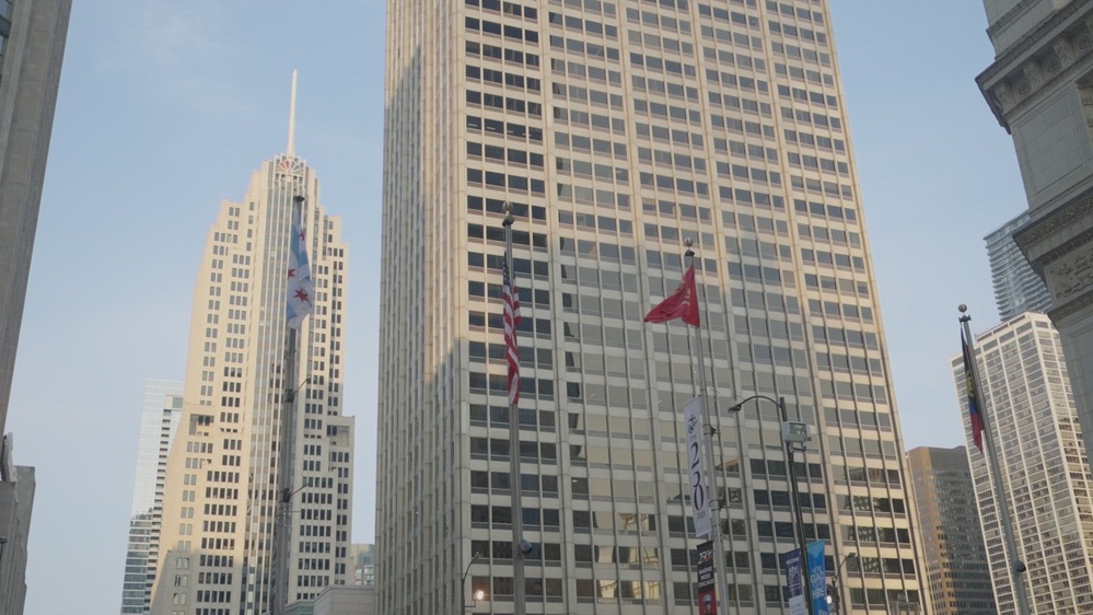 DVIDS - Video - Marine Week Chicago 2025: Evening Colors Ceremony
