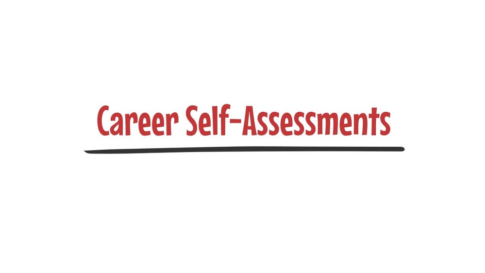 DVIDS - Video - Career Self-Assessments – Overview