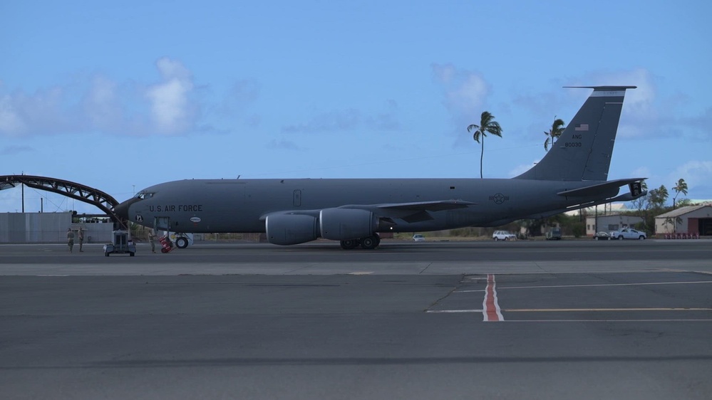 DVIDS - Video - ANG KC-135 departs JBPHH in support of DLE 2025
