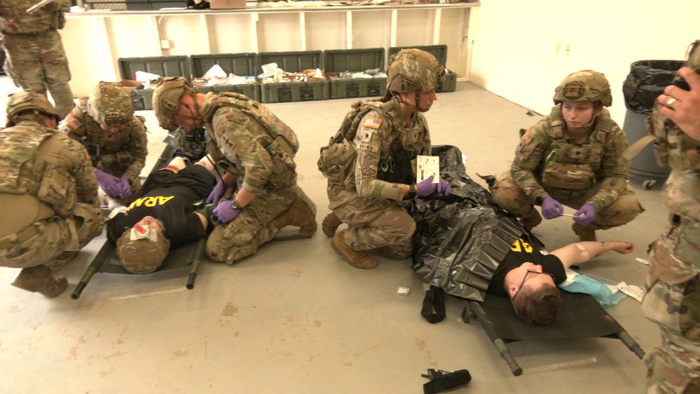 DVIDS - Video - 1-127th Infantry Medic participate in MASCAL event