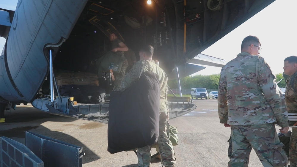 DVIDS - Video - Caribbean Thunder 25 Island Aerial Resupply B-Roll