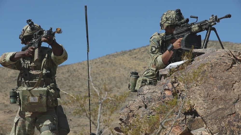 DVIDS - Video - FLARNG Soldiers assess incoming vehicle at NTC