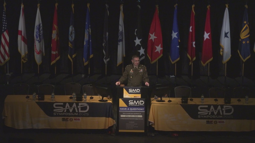DVIDS - Video - 2025 SMD Symposium PEO M&S Update: Col. Guy Yelverton