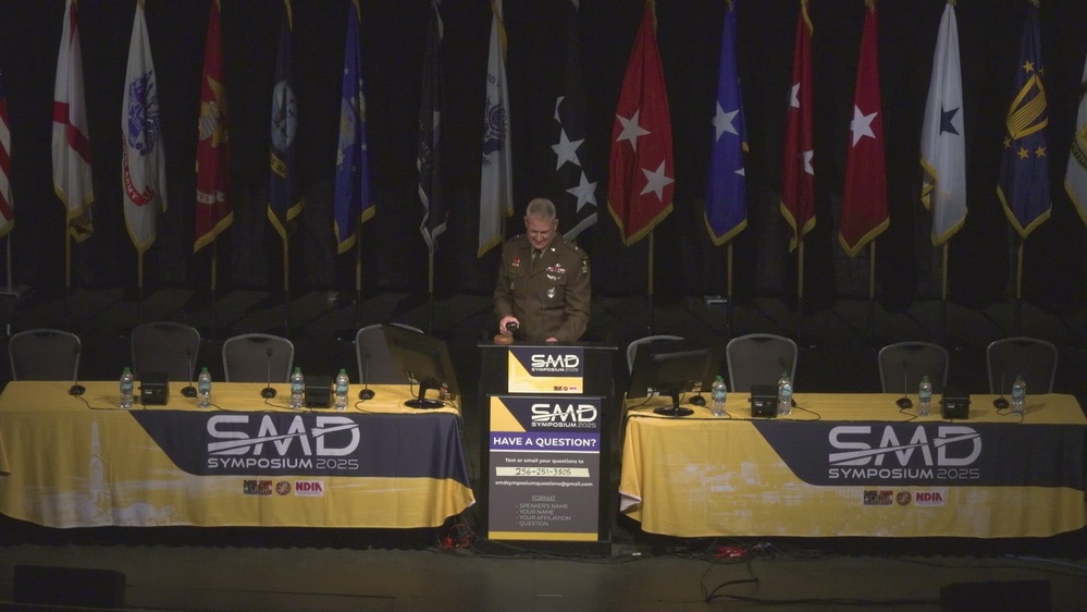 DVIDS - Video - 2025 SMD Symposium: JCUAS Update Maj. Gen Dave Stewart