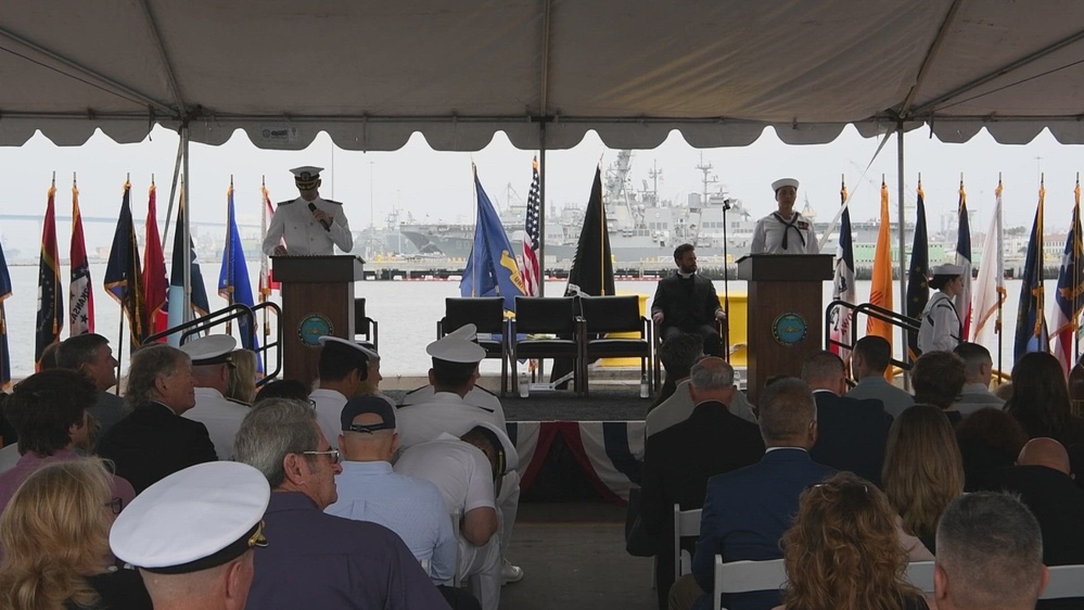 DVIDS - Video - Change of Office and Retirement Ceremony for Rear Adm ...