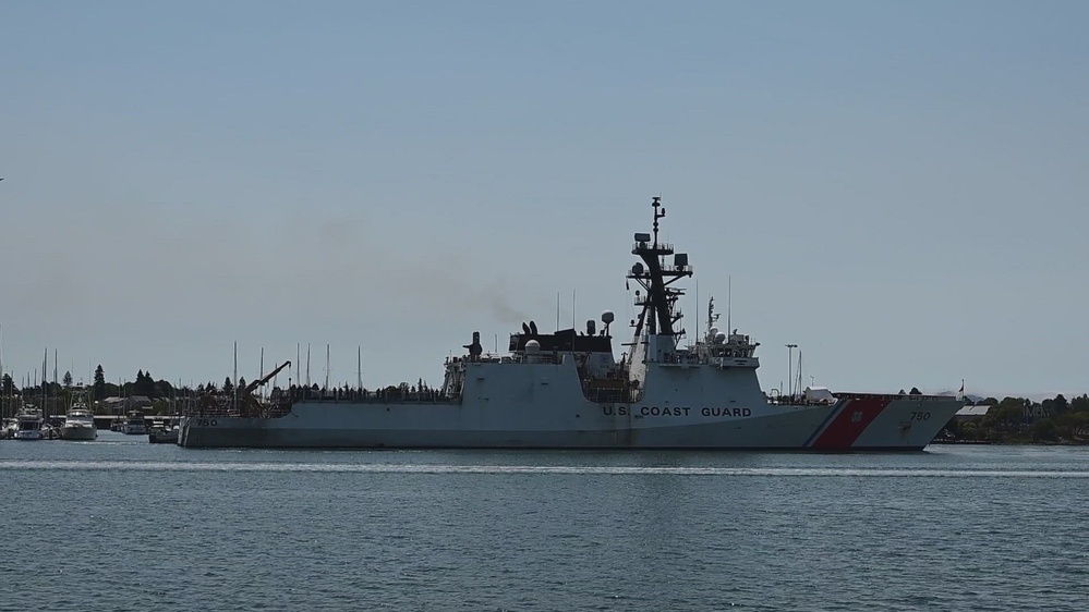 DVIDS - Video - Coast Guard Cutter Bertholf Returns to Homeport on ...
