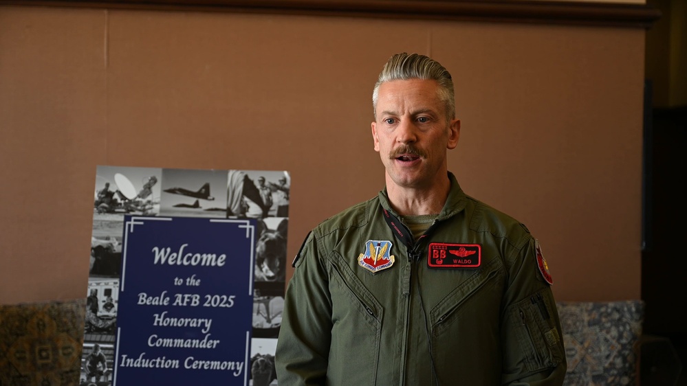 DVIDS - Video - 2025 Beale Honorary Commander Induction Ceremony