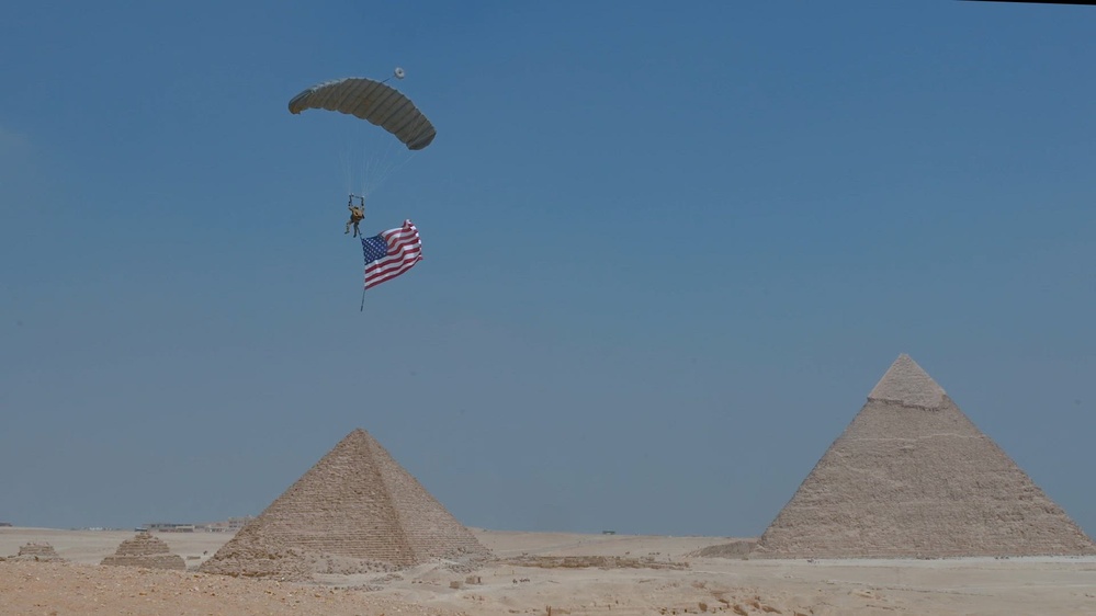 DVIDS - Video - BRIGHT STAR 25: Military Free Fall over The Great ...