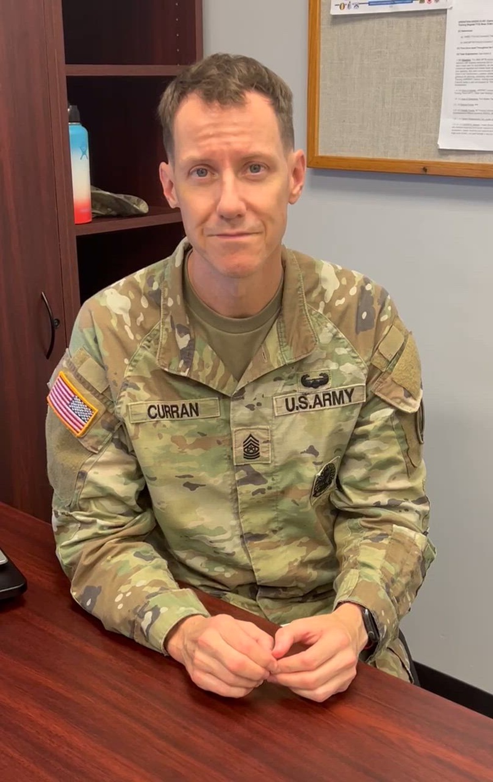 DVIDS - Video - Command Sgt. Maj. Timothy Curran Comments on Suicide ...