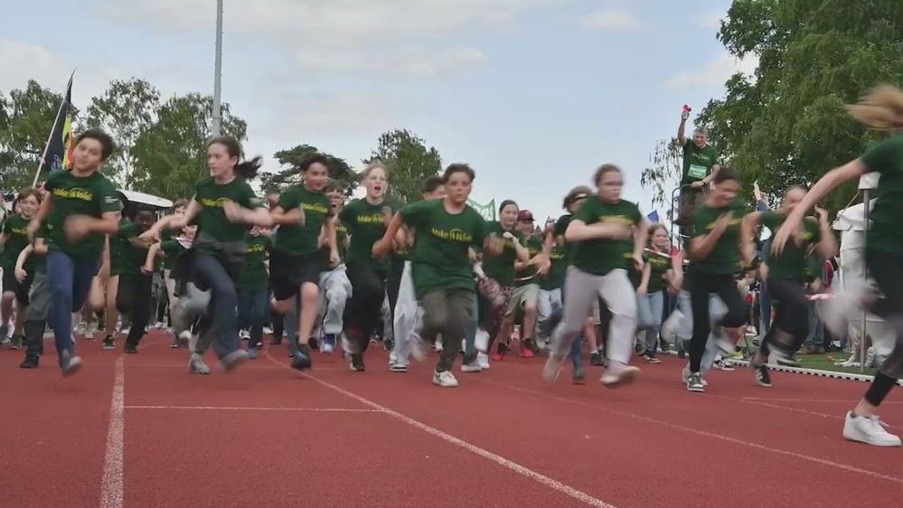 DVIDS - Video - 24 Hour Make a Wish Fun Run