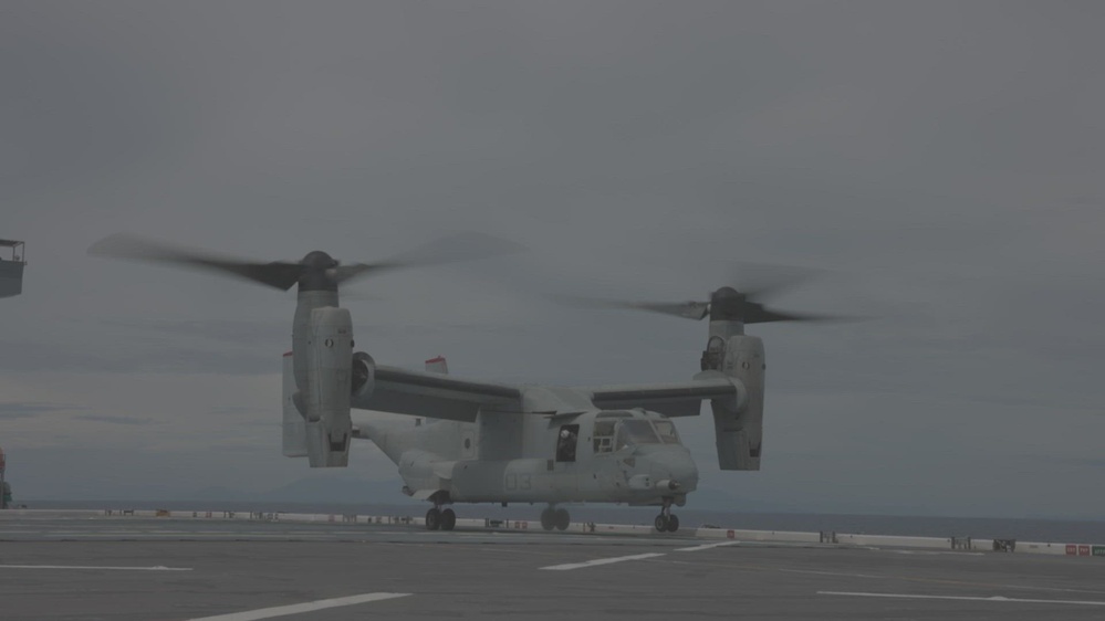 DVIDS - Video - MRF-D 25.3: VMM-363’s MV-22B Ospreys arrive to USS ...