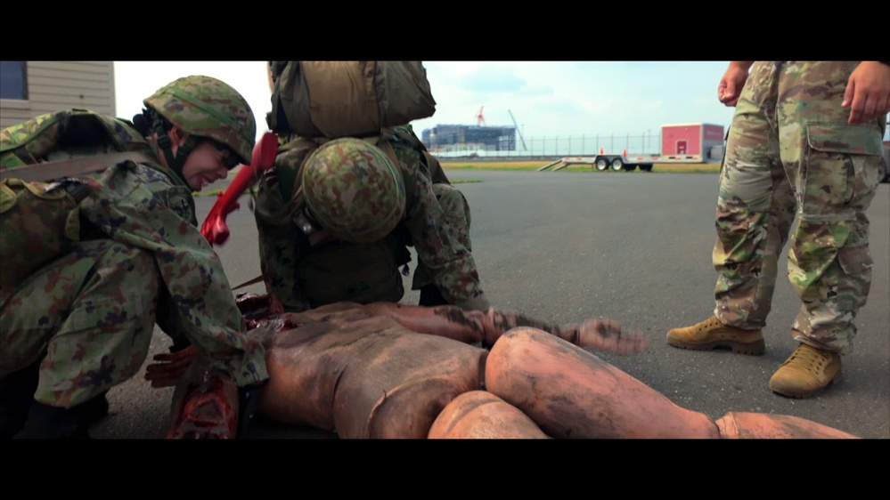 DVIDS - Video - US, Japan medics strengthen lifesaving skills during TCCC-CMC course