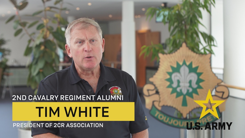 DVIDS - Video - 2nd Cavalry Regiment Alumni Tim White