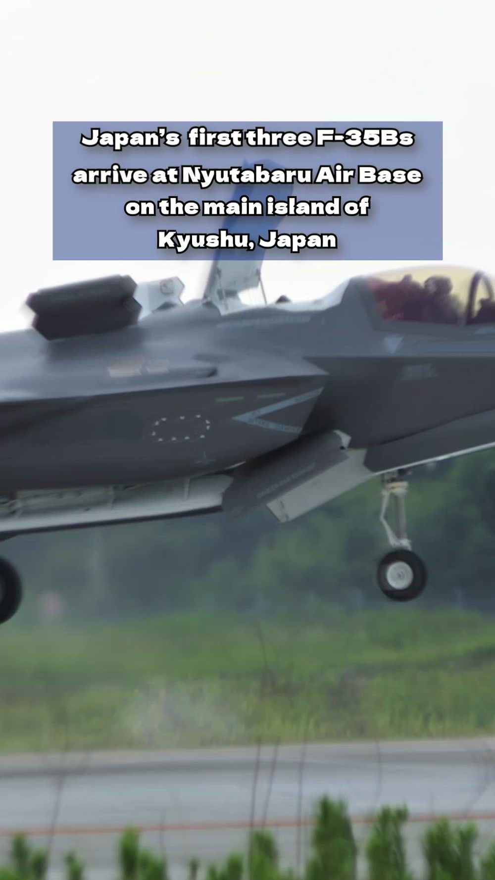 DVIDS - Video - Japan’s first F-35B Lightning II aircraft arrive at ...
