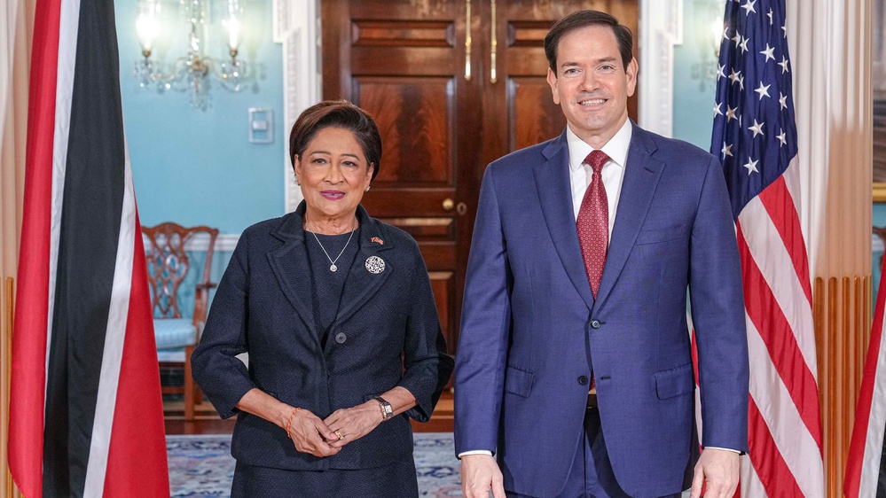 DVIDS - Video - Secretary Rubio meets with Trinidad and Tobago Prime ...