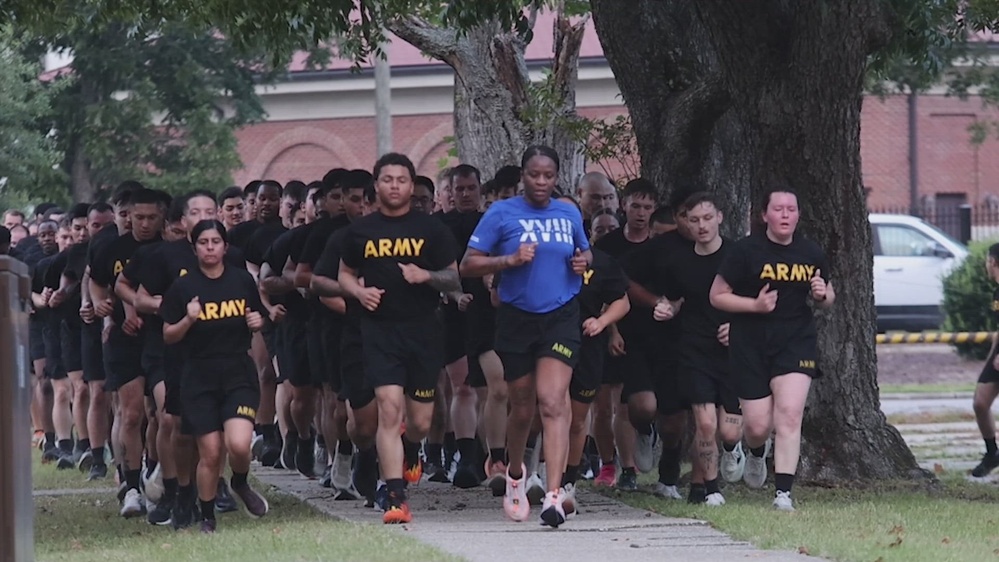 DVIDS - Video - XVIII Airborne Corps HHBn, Command Sgt. Maj. Carla ...