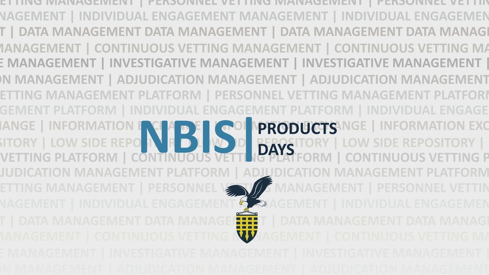 DVIDS - Video - National Background Investigation Services (NBIS ...