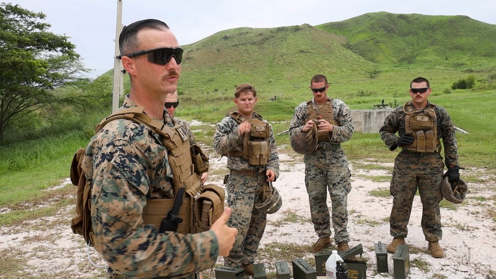 DVIDS - Video - 22nd MEU(SOC) | CLB 26 Conducts Machine Gun Range on ...