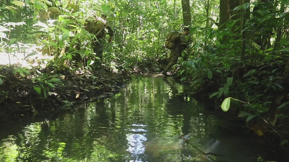 DVIDS - Video - Combined Jungle Operations Training Course Patrol Movement