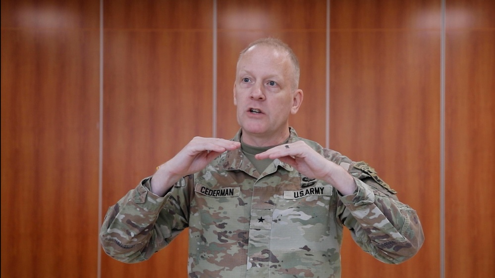 DVIDS - Video - Interview: US Army Brig. Gen. Daniel Cedereman ...
