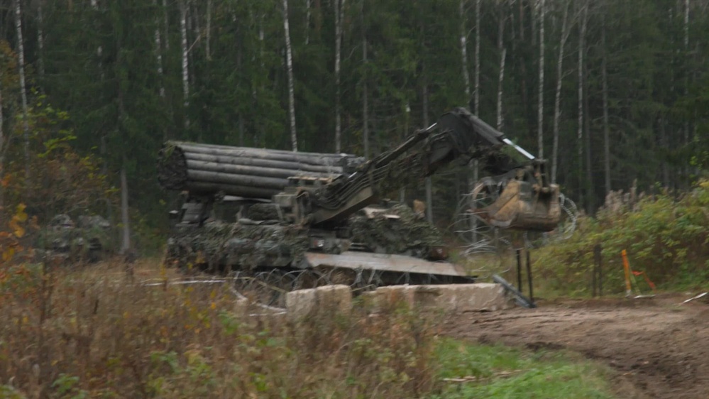 DVIDS - Video - NATO tanks practise combined arms fighting in Estonia