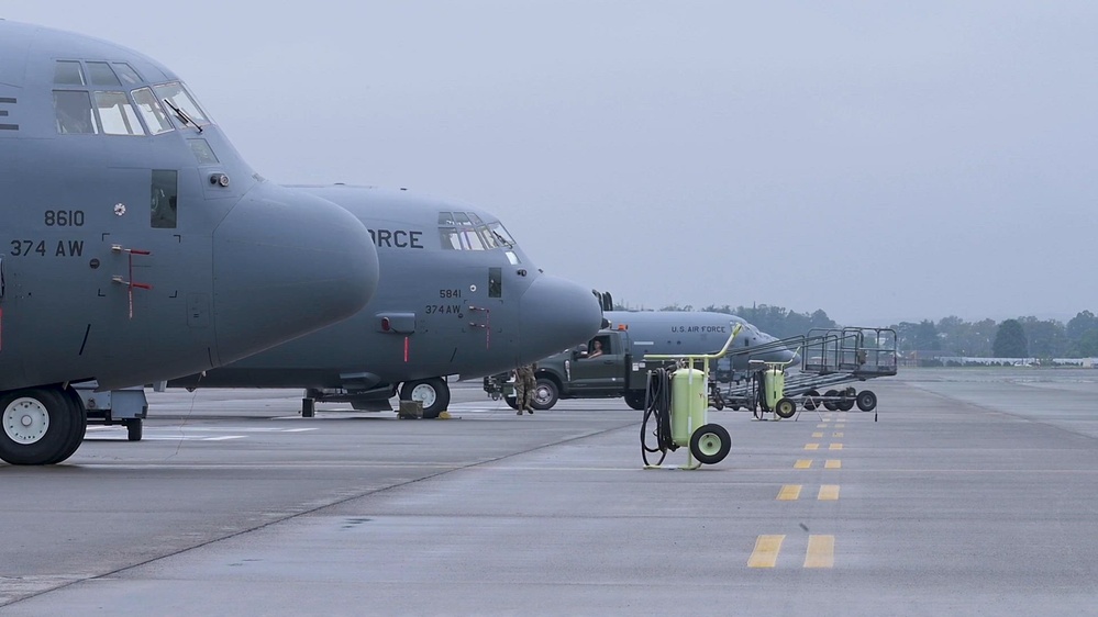 DVIDS - Video - 374 AW executes during BM 26-1 b-roll