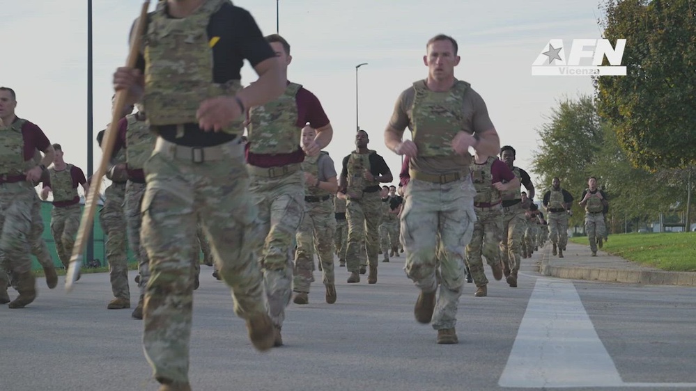 DVIDS - Video - 173rd Airborne Brigade holds 1st Lt. Derek Hines 5K Infocus