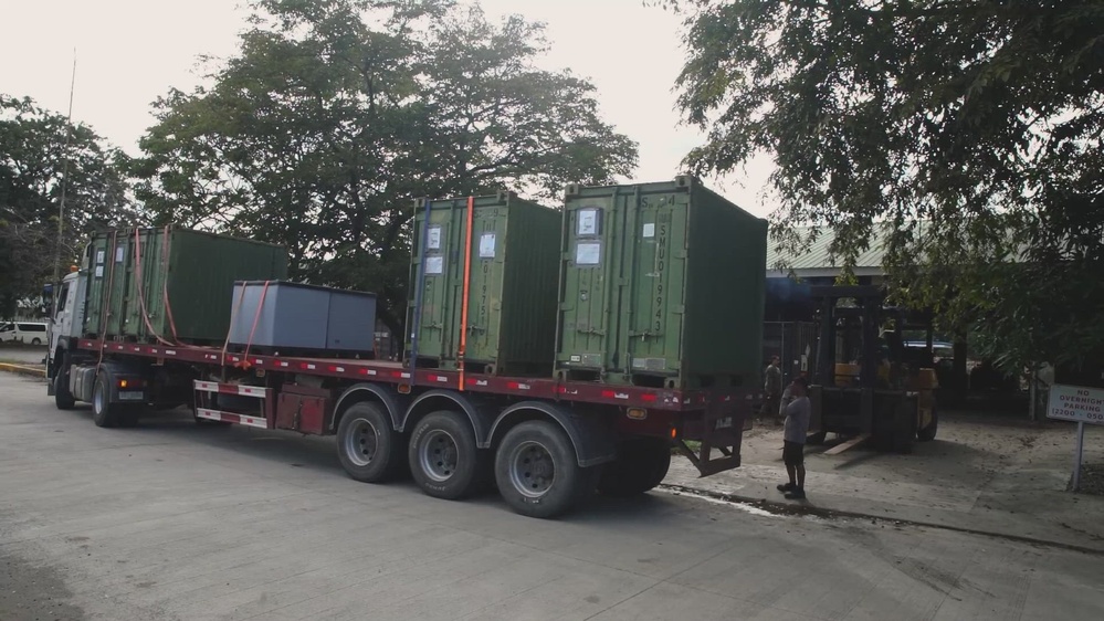 DVIDS - Video - MRF-SEA Quadrant Containers Arrive Ahead of Foreign ...