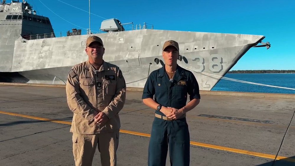 DVIDS - Video - USS Pierre (LCS 38) Commissioning Virtual Tour